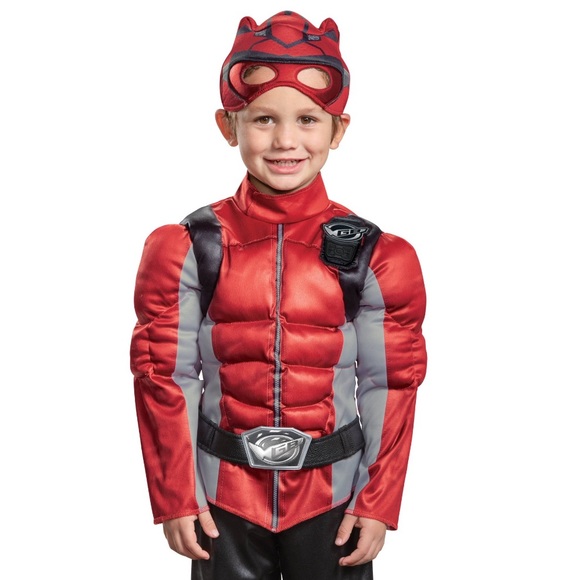 Costumes | Boys Red Power Rangers Beast Morphers Costume | Poshmark